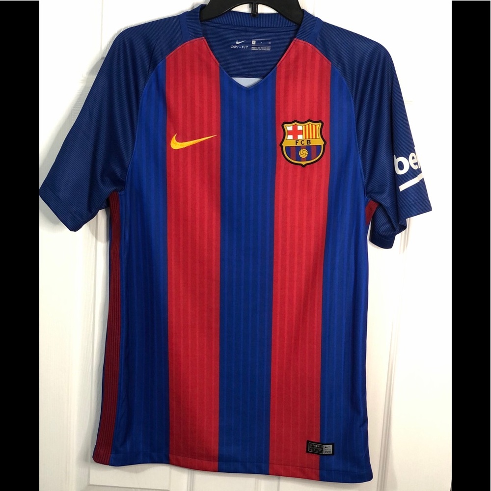 2016 Nike Dri-Fit Fc Barcelona Soccer Team - Gem